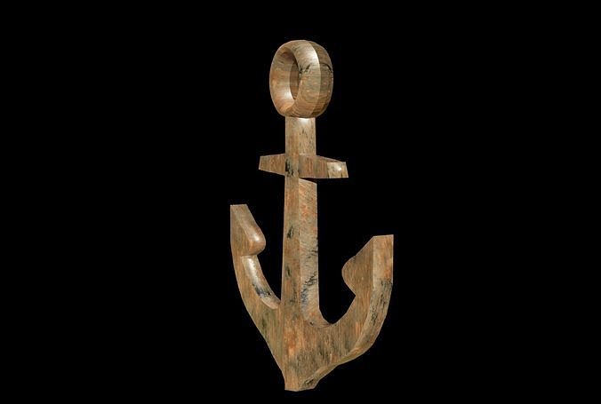 3D model Anchor realistic 3d model VR / AR / low-poly | CGTrader