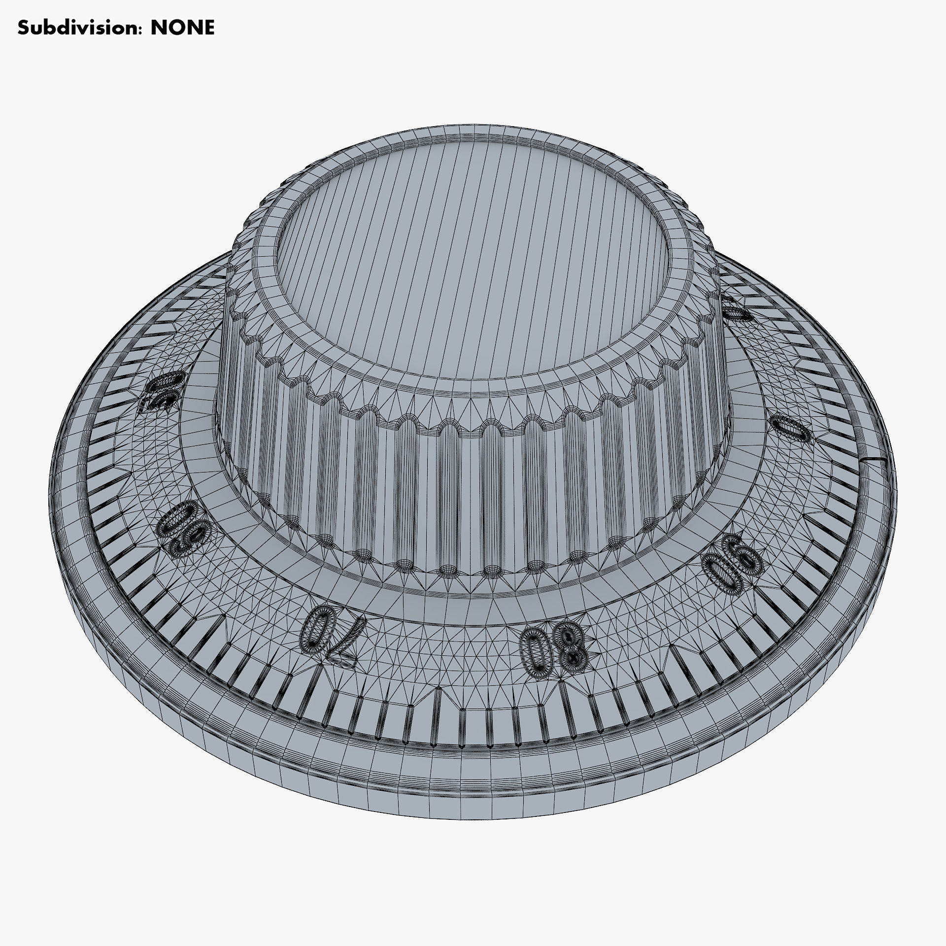 Rotation Mechanical Code Disk Lock v 2 3D model | CGTrader