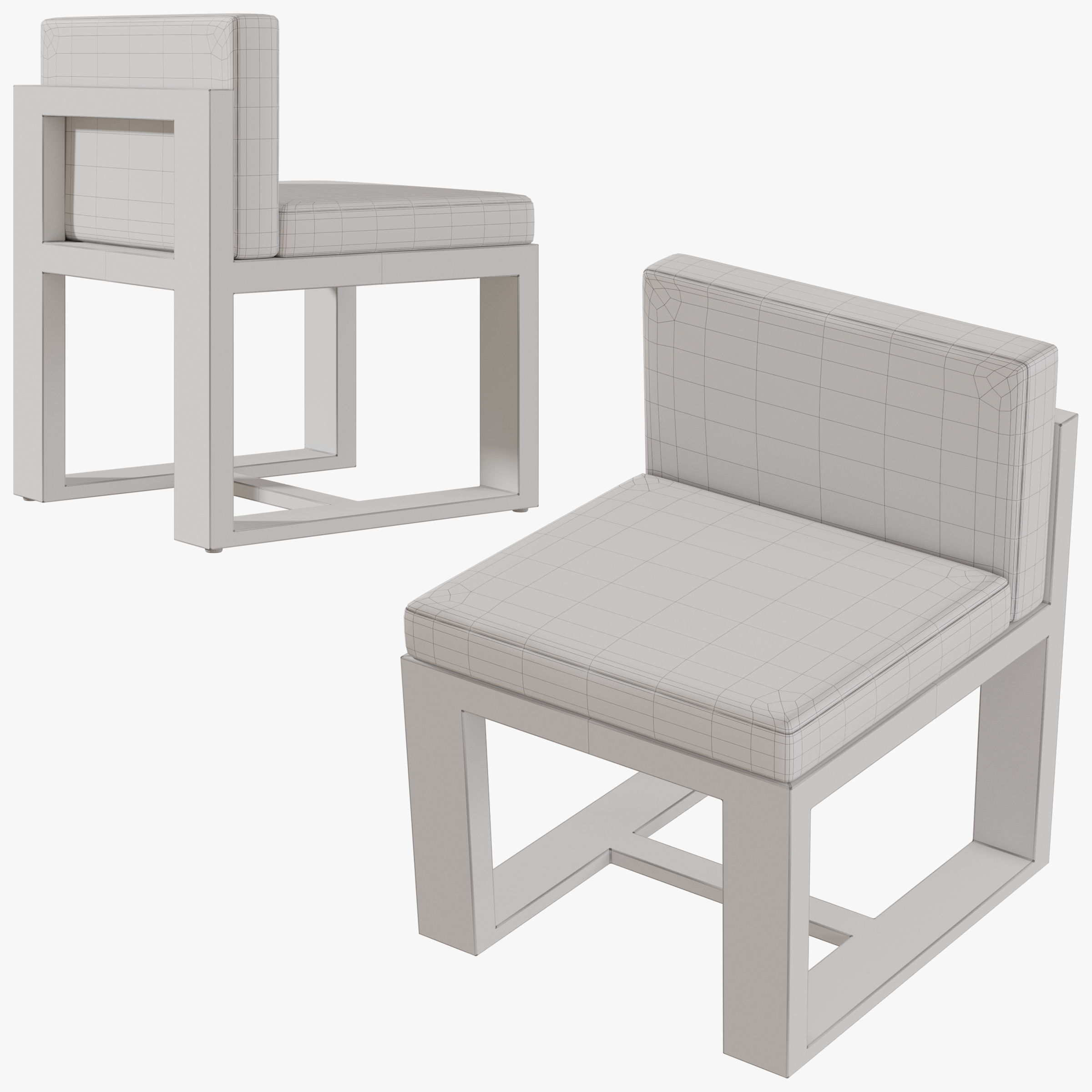 RH BAHIA CHAIR 3D model | CGTrader