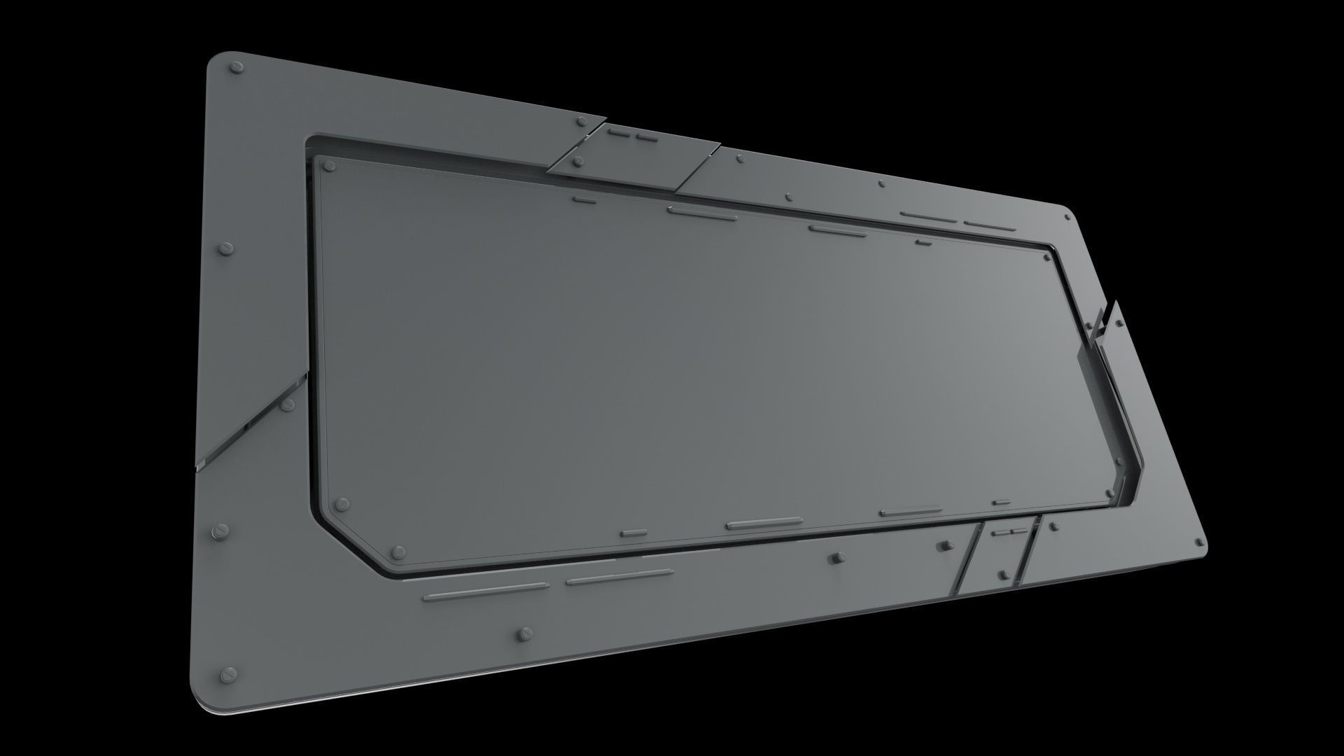Screen Plate 3D model | CGTrader