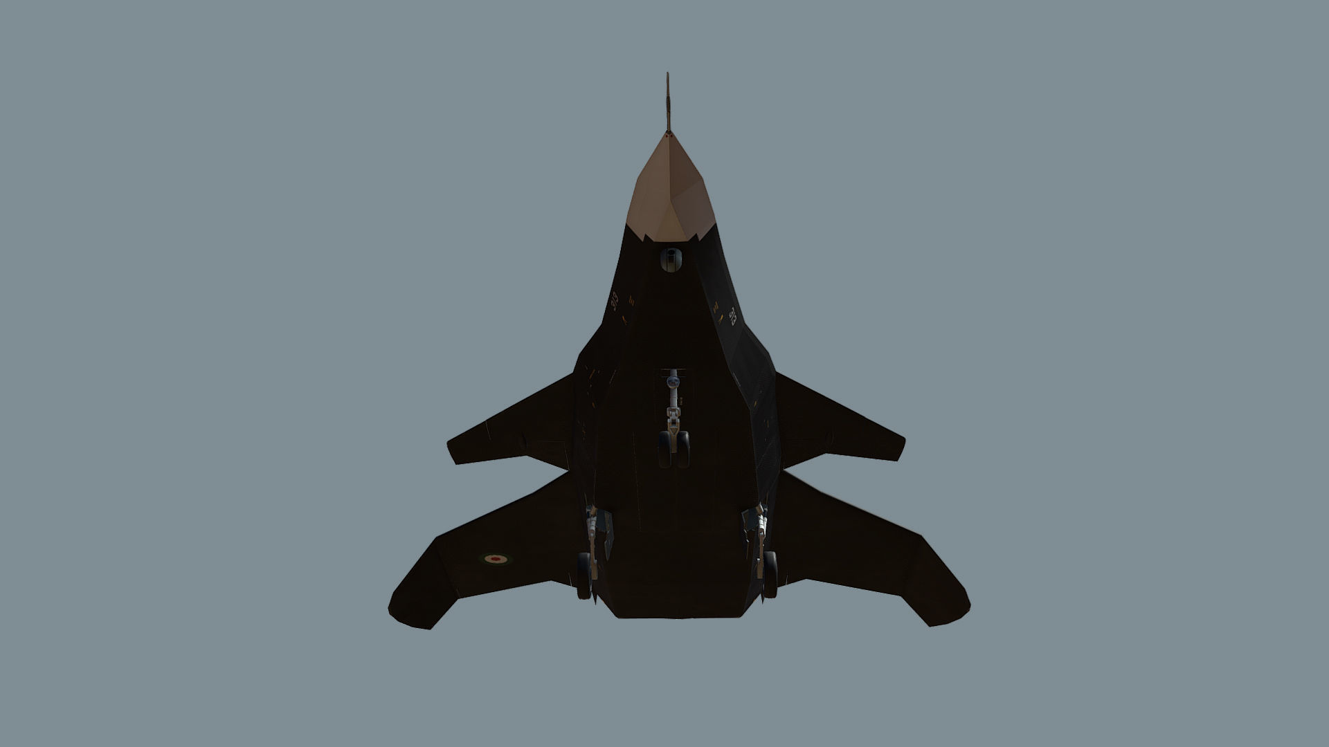 3D model Qaher F-313 iranian stealth fighter VR / AR / low-poly | CGTrader