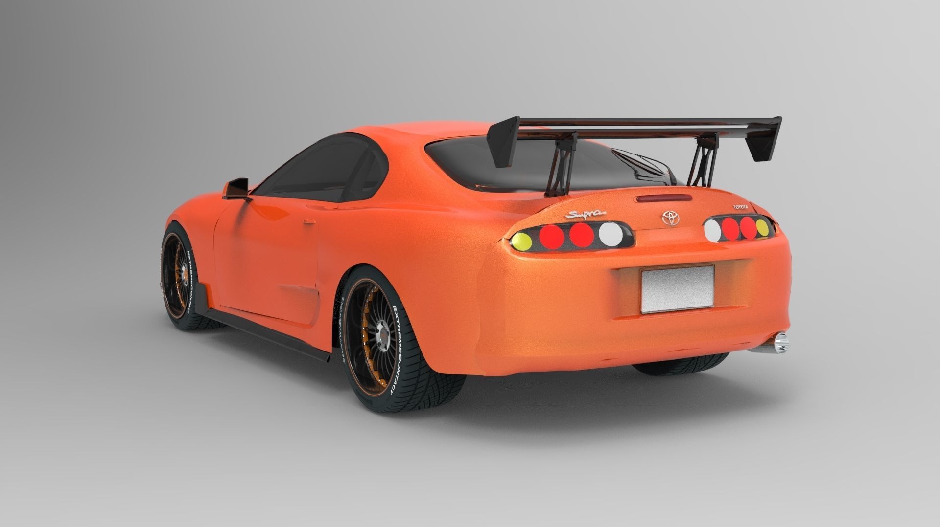 Toyota Supra Mk4 3D free 3D model | CGTrader