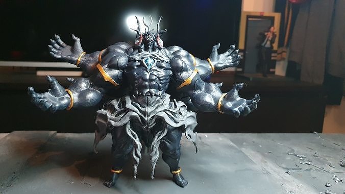 Sephiroth the Fiend - Final fantasy XIV 3D model 3D printable | CGTrader