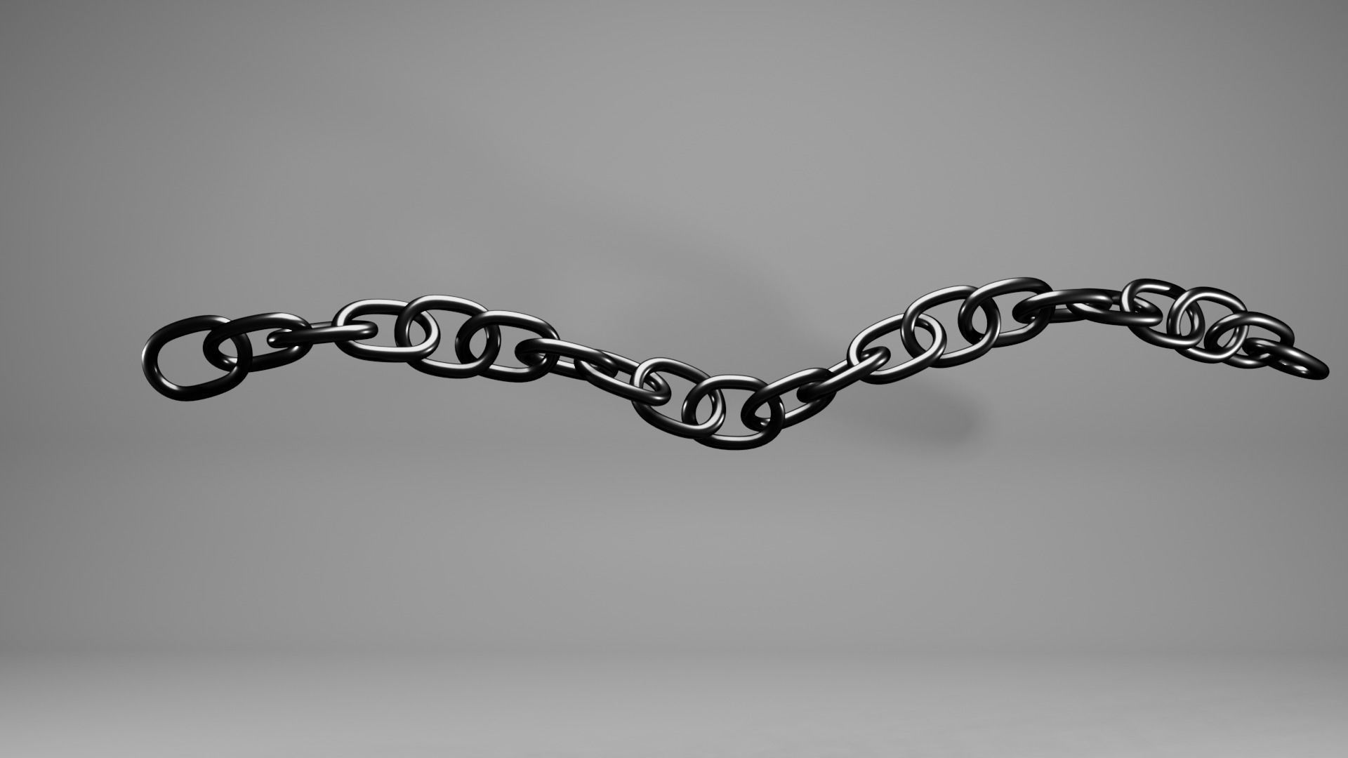 Long metal chain free 3D model | CGTrader