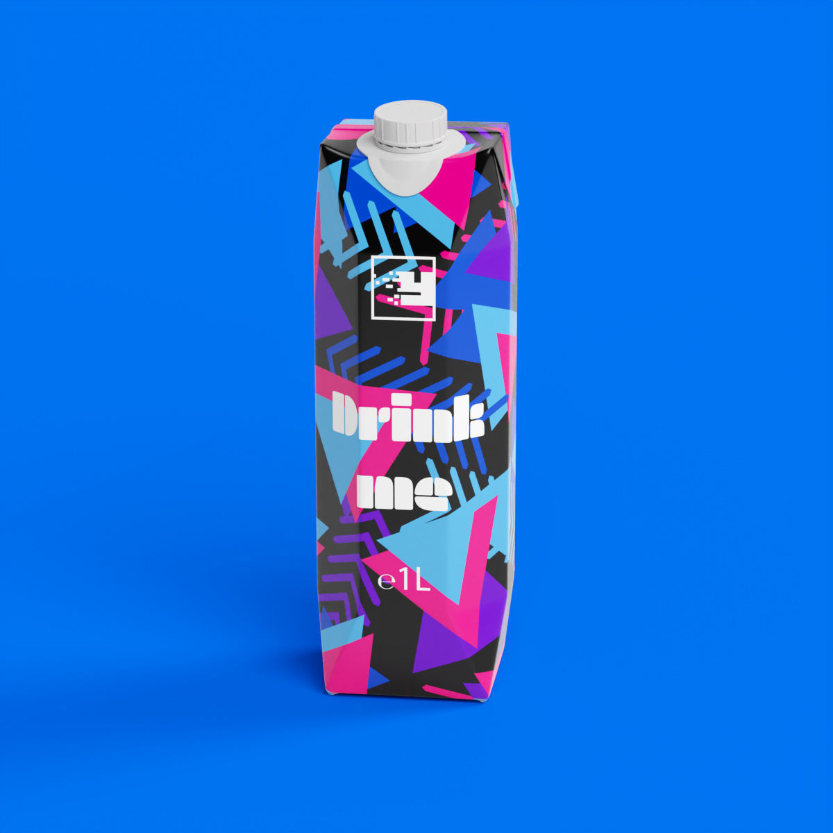 Tetra Pack Prisma Edge 1000ml with Dreamcap 3D model | CGTrader