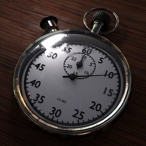 Stopwatch 3D model | CGTrader