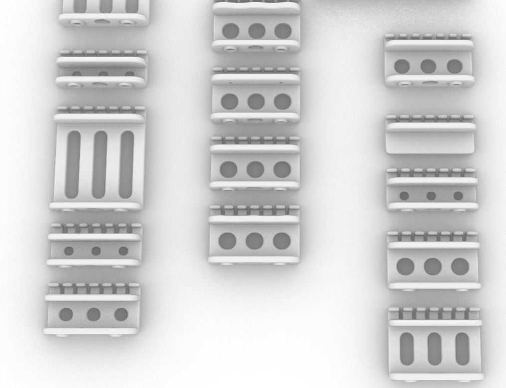 cable management accessories 3D model 3D printable | CGTrader