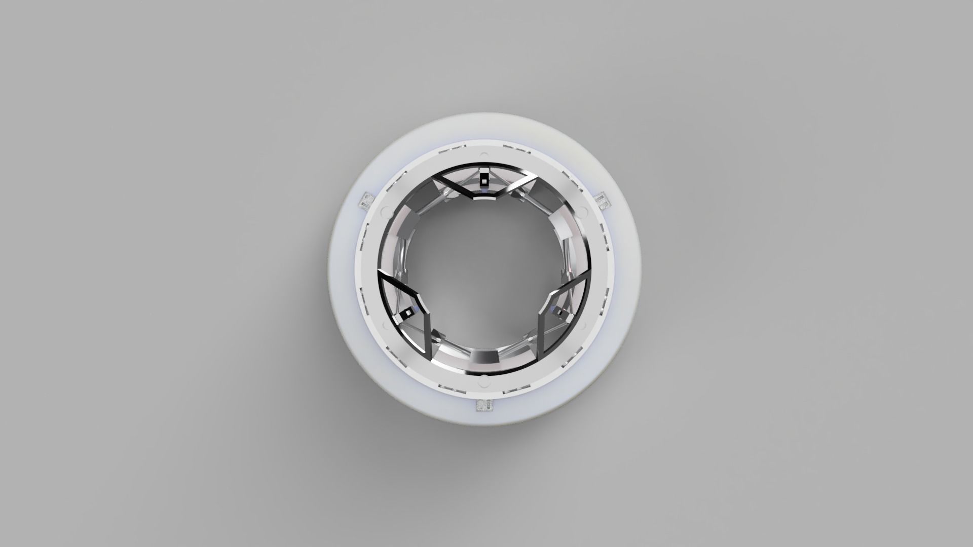 International docking system adepter simplified 3D model | CGTrader