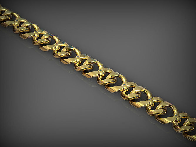 Chain Link 218 3D model 3D printable | CGTrader