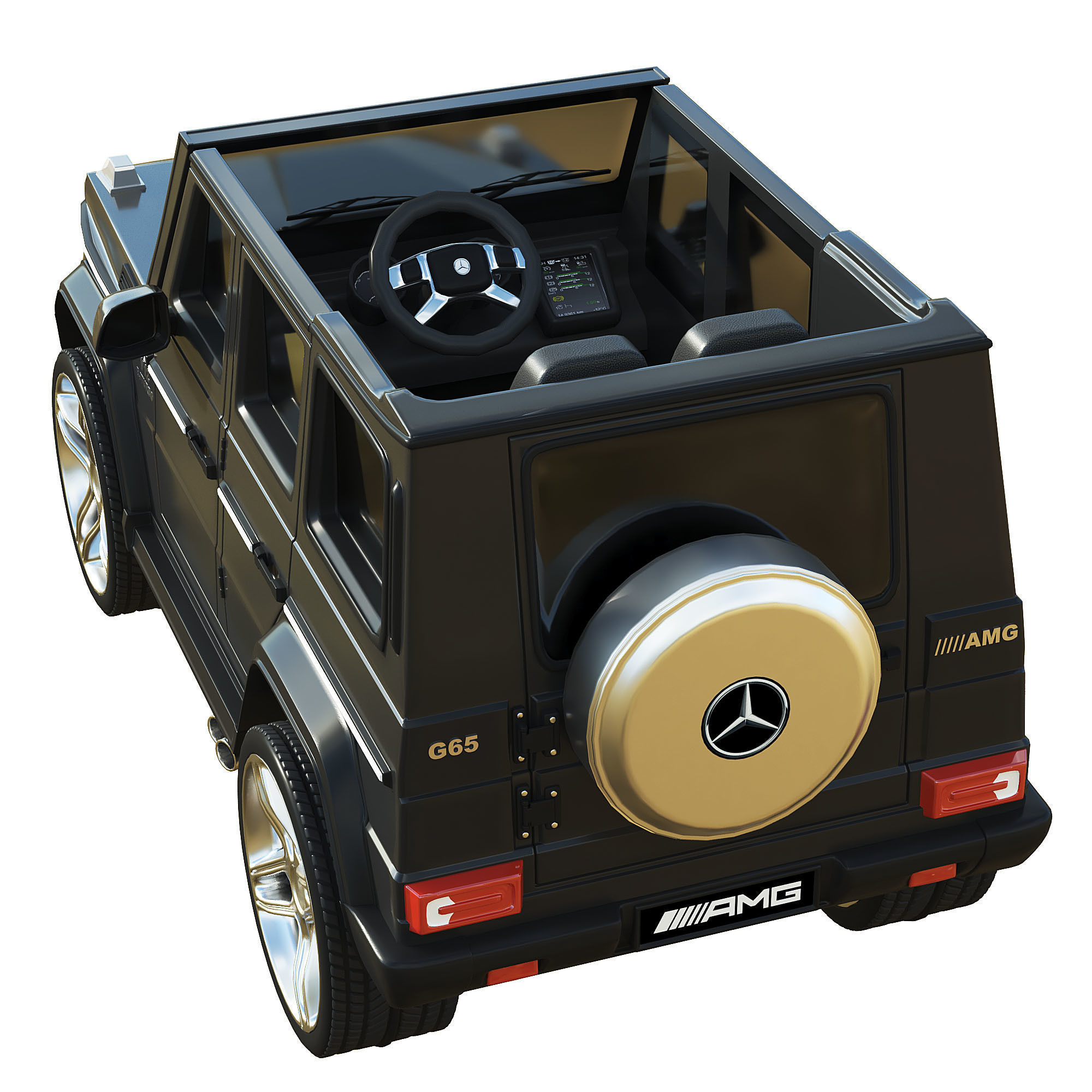 Mercedes Toy 3D model | CGTrader