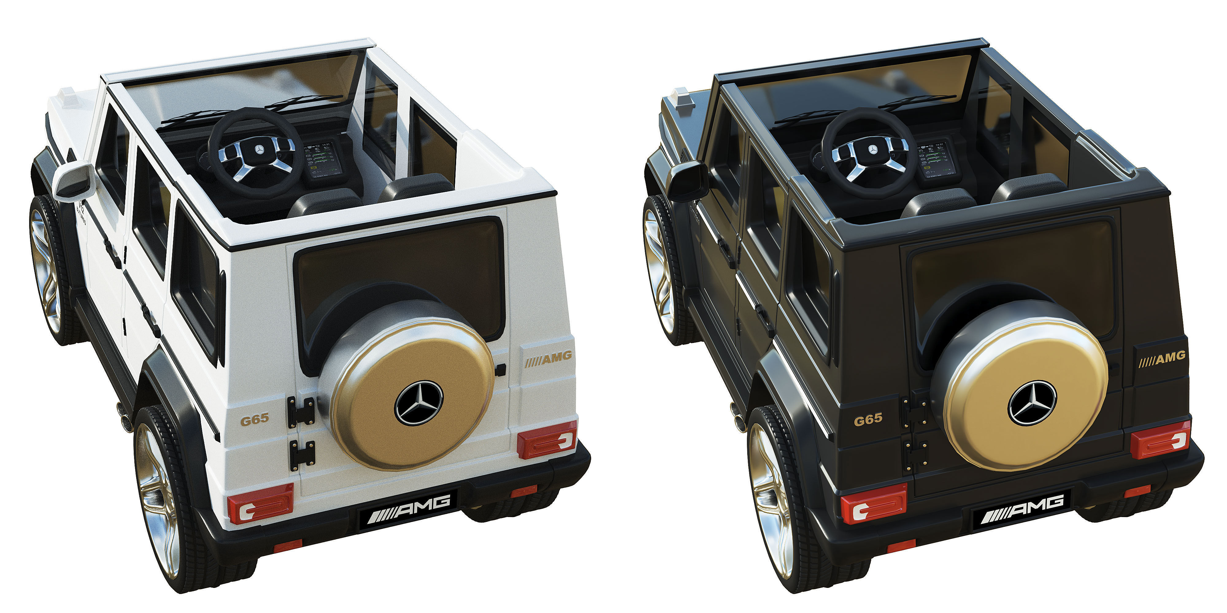 Mercedes Toy 3D model | CGTrader