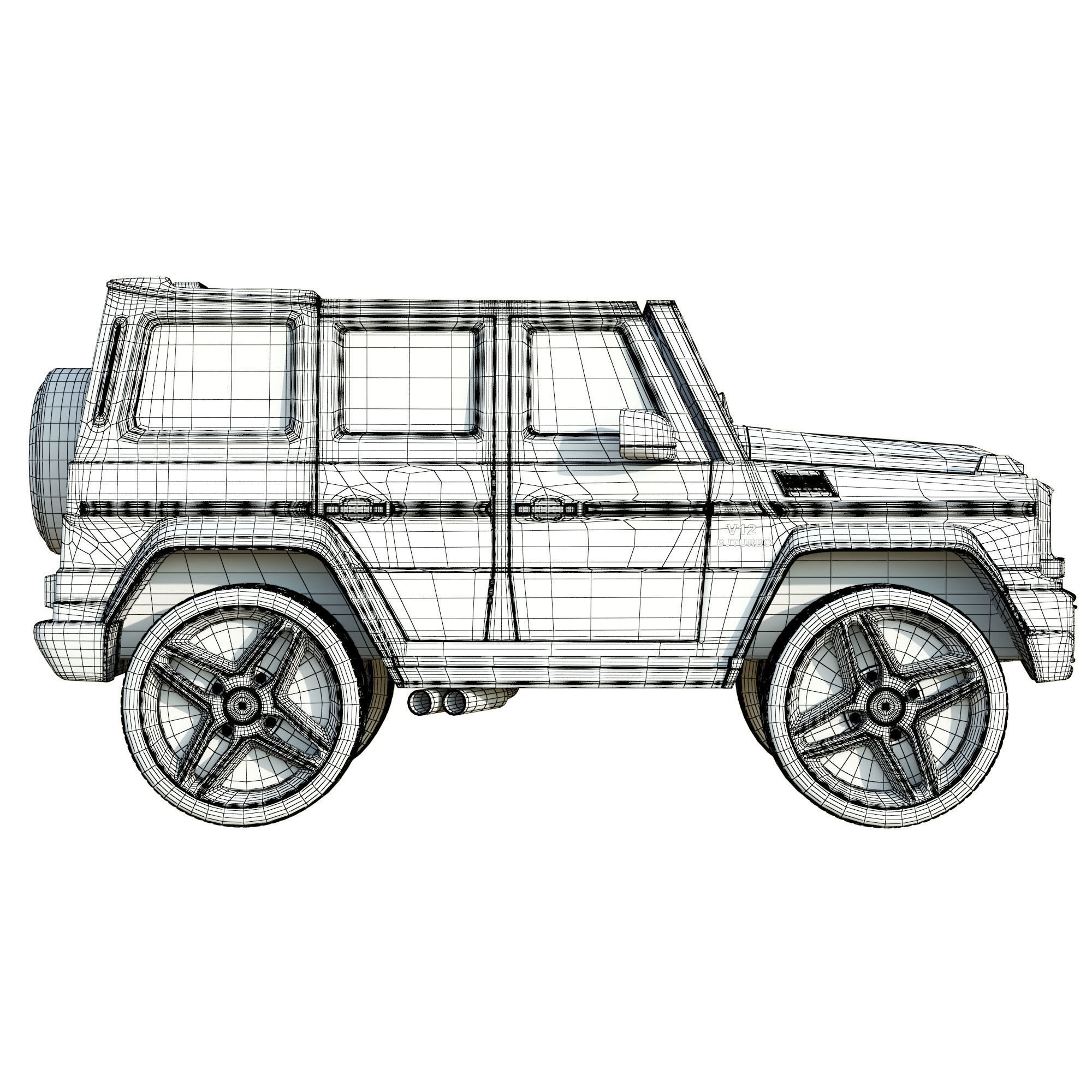 Mercedes Toy 3D model | CGTrader