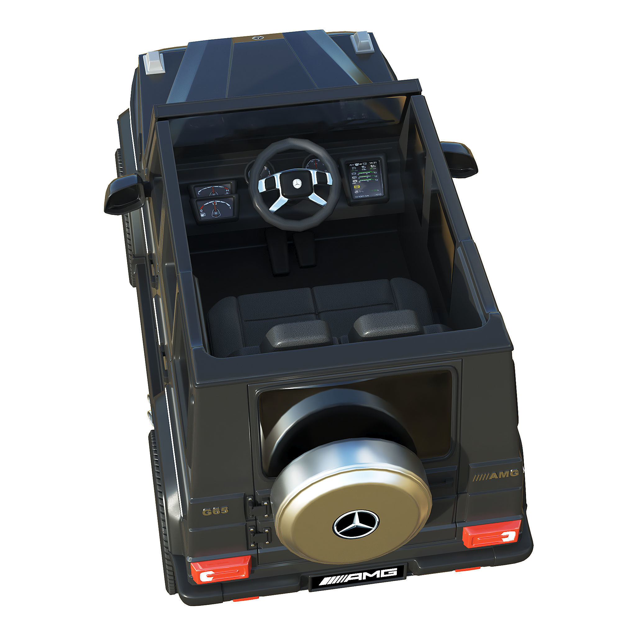 Mercedes Toy 3D model | CGTrader