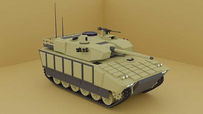 Futuristic Infantry Fighting Vehicle 3D model | CGTrader