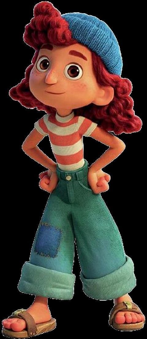 Giulia Marcovaldo from the Luca movie stl file ready to print 3D model ...