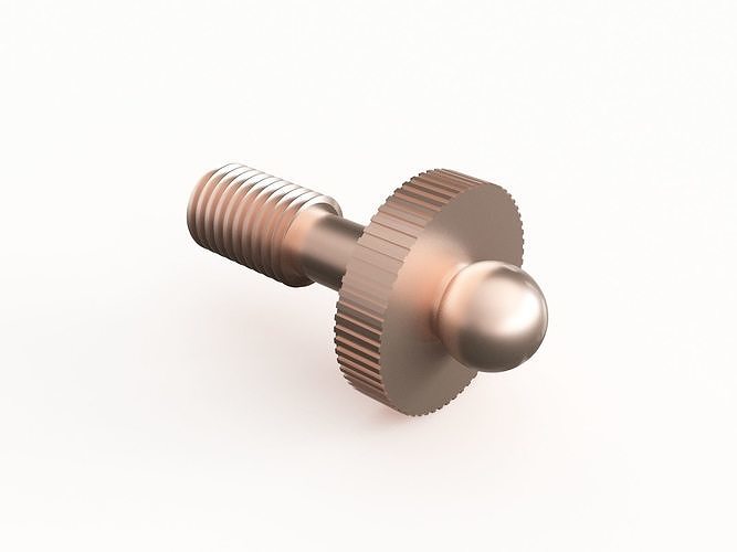 Screw 80 3D model | CGTrader