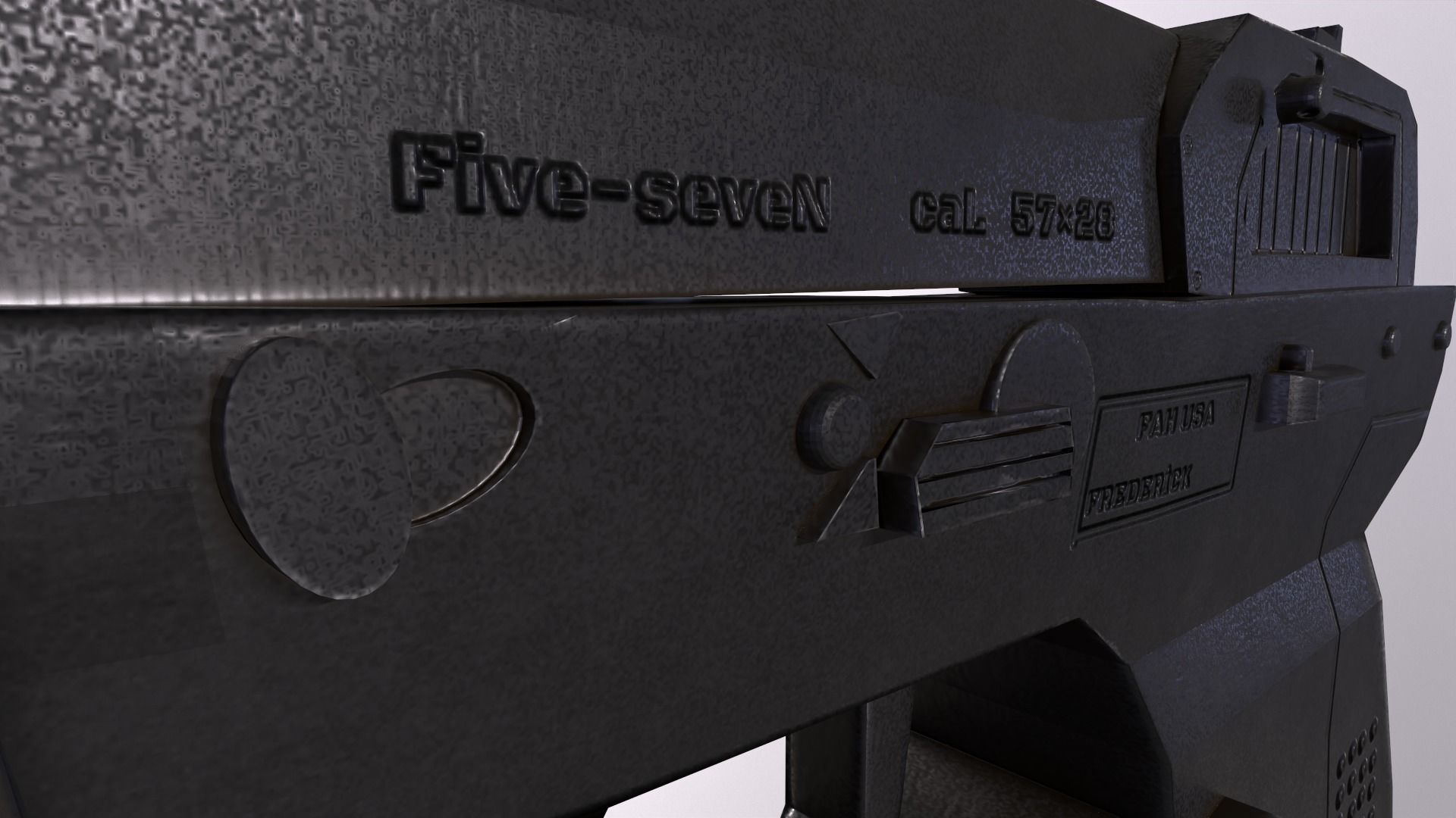 3D model CsGo Five Seven Gun VR / AR / low-poly | CGTrader