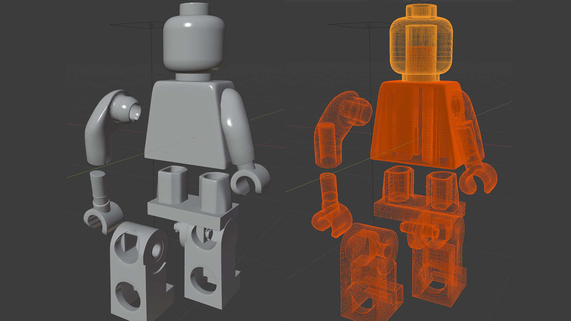 Highly Detailed no-Lego Minifigure 3D model | CGTrader