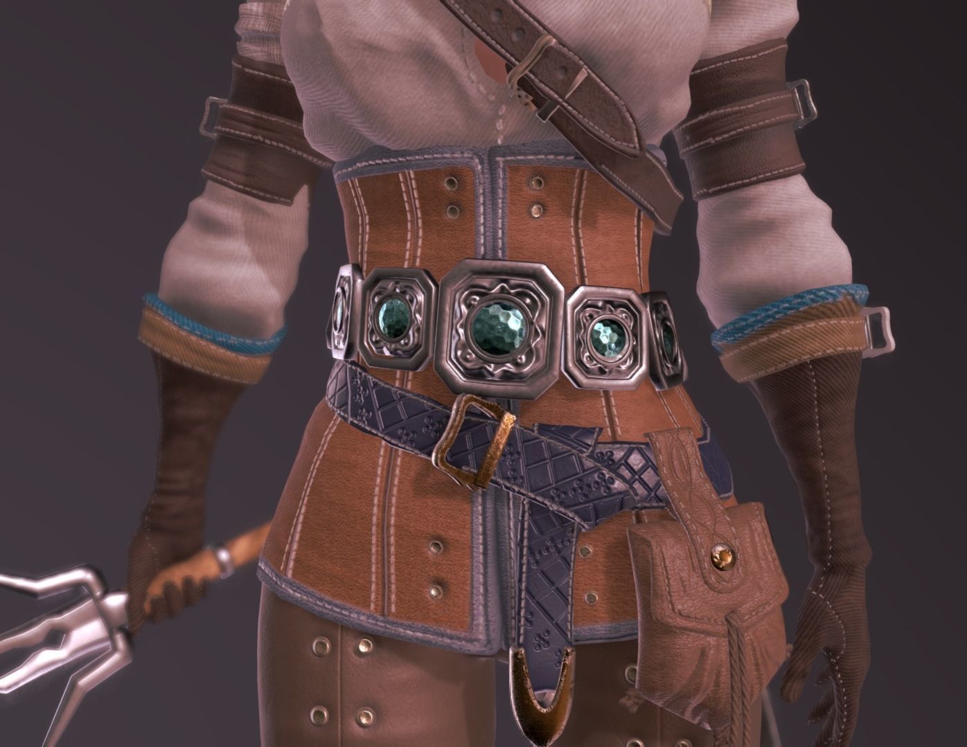 Ciri - Witcher 3D model | CGTrader