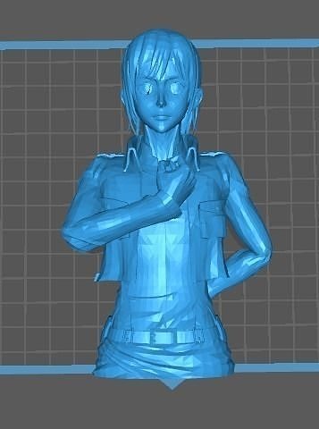Sasha Blouse figure 3D model 3D printable | CGTrader