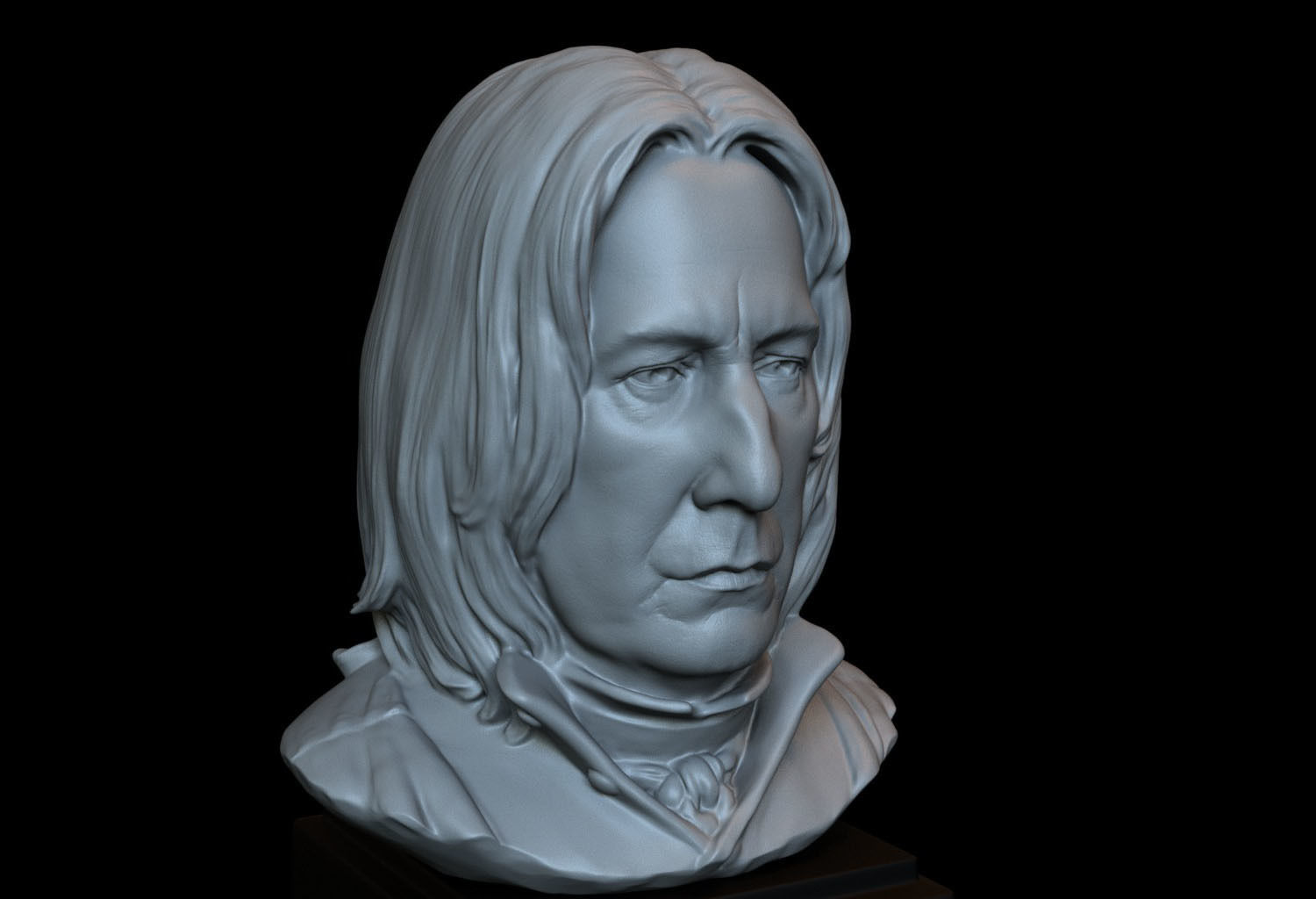 Professor Severus Snape - Alan Rickman - from Harry Potter 3D model 3D ...