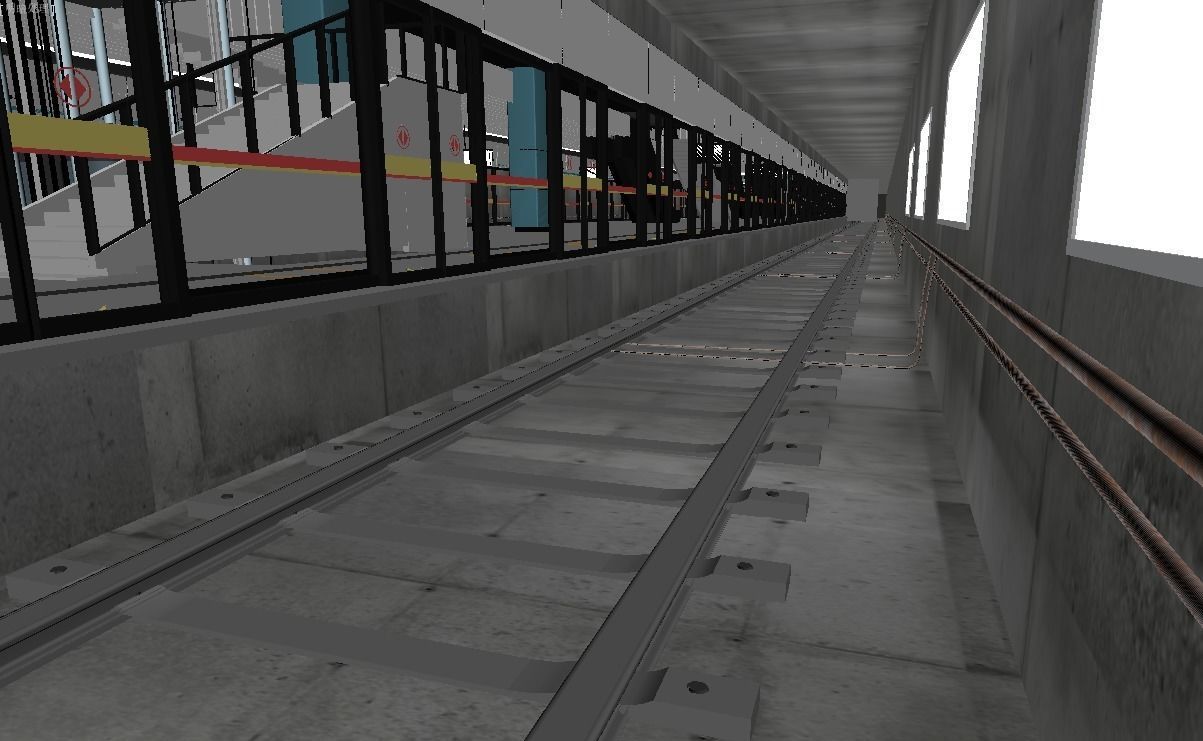 Metro Station 3D model | CGTrader
