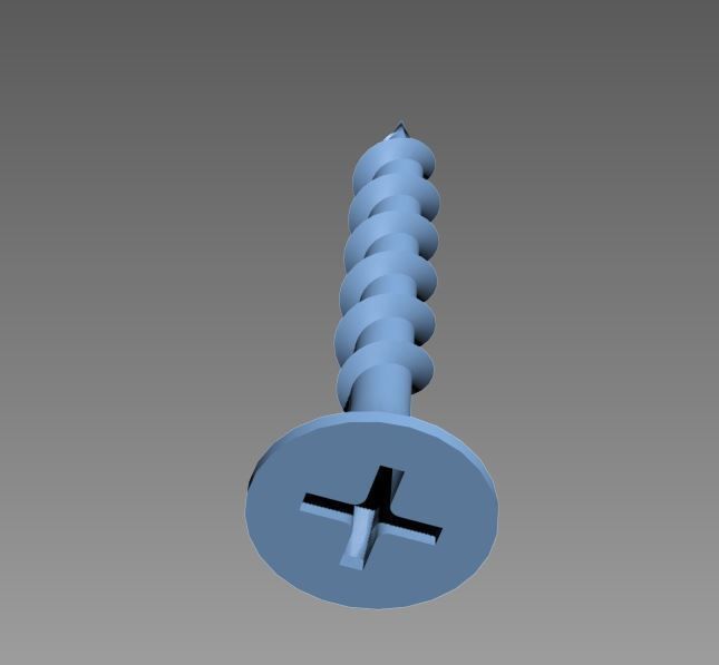self-tapping screw free 3D model | CGTrader