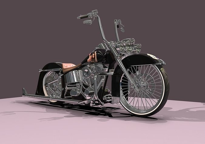 Harley 3D model | CGTrader