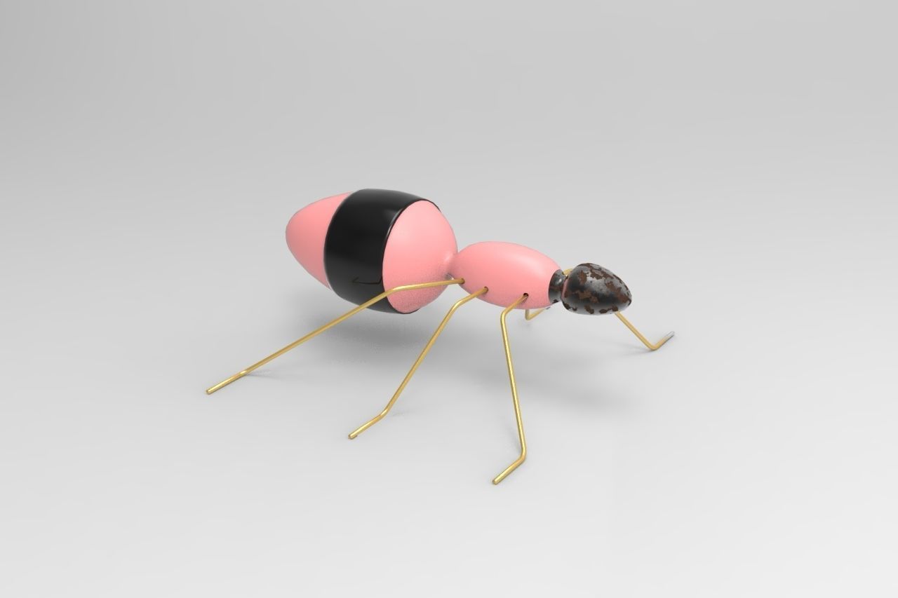 3D model Fauna Ant VR / AR / low-poly | CGTrader