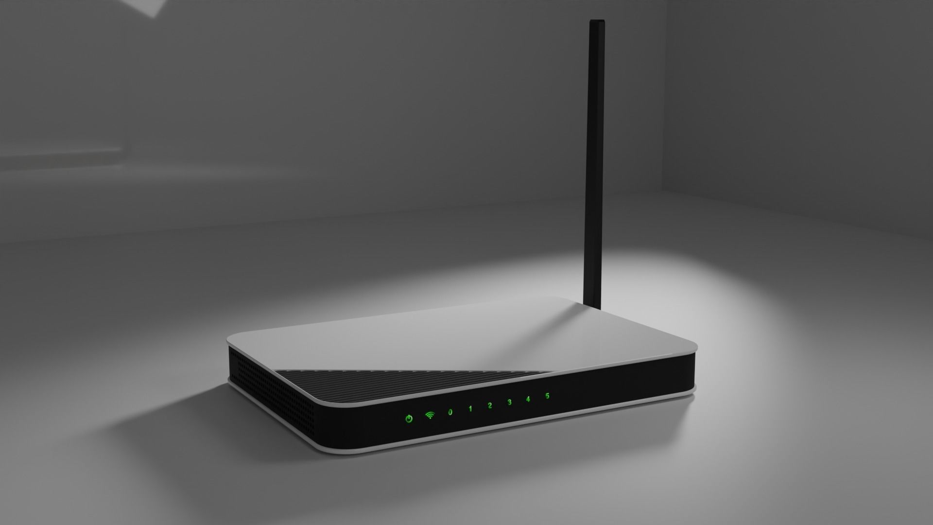 router wi-fi 3D model | CGTrader