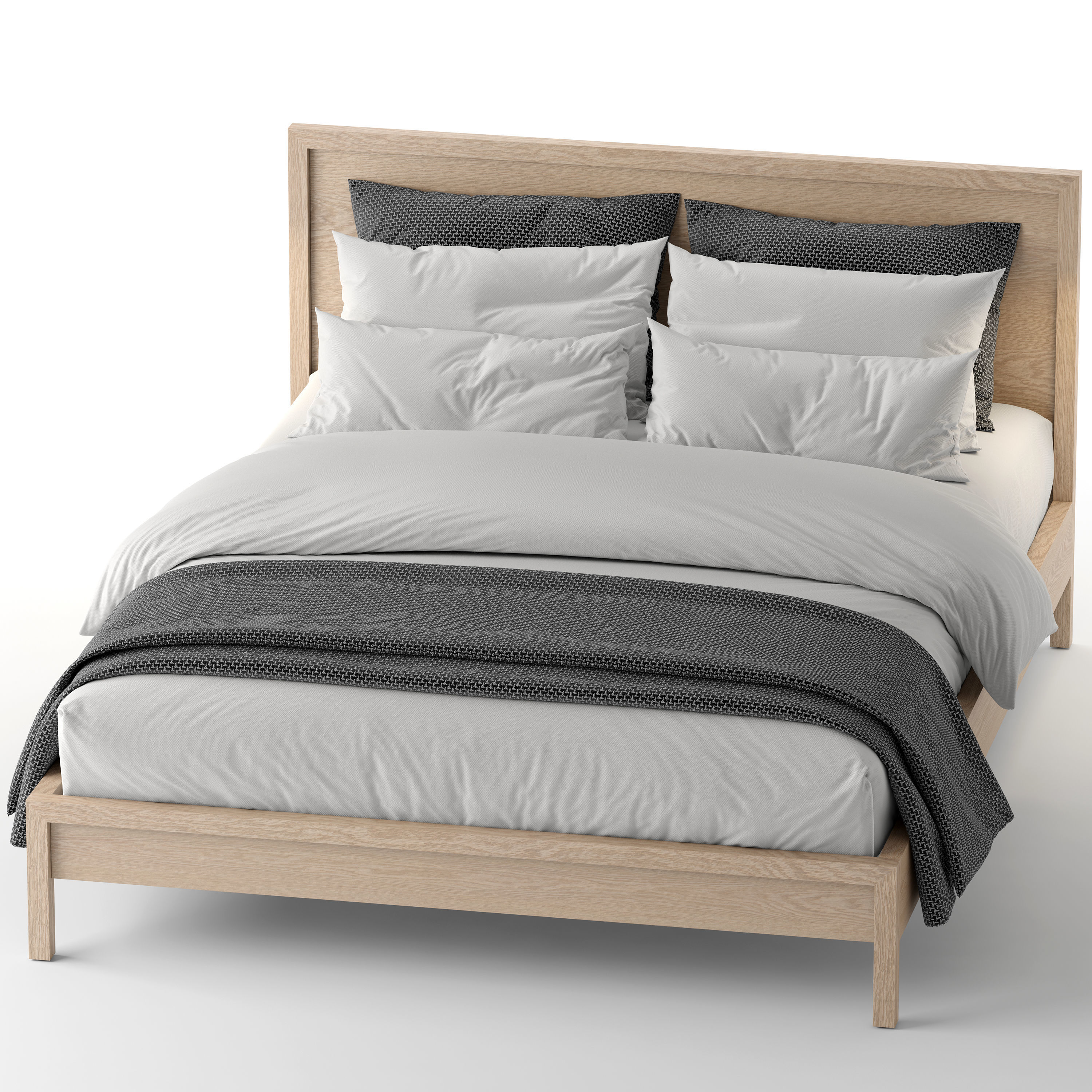 Eq3 Marcel Bed 3D model | CGTrader