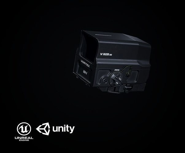 3D model Razor UH-1 Holo PBR VR / AR / low-poly | CGTrader