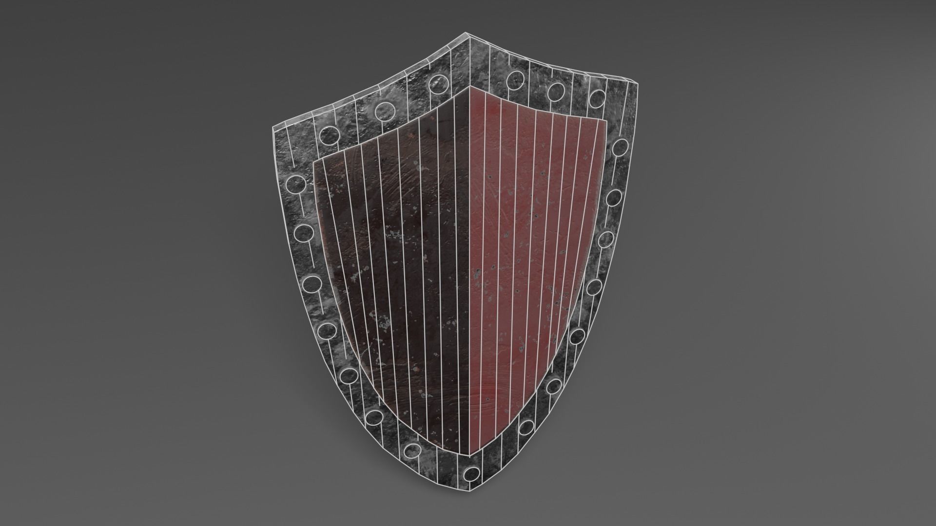 Medieval shield 1 free VR / AR / low-poly 3D model | CGTrader
