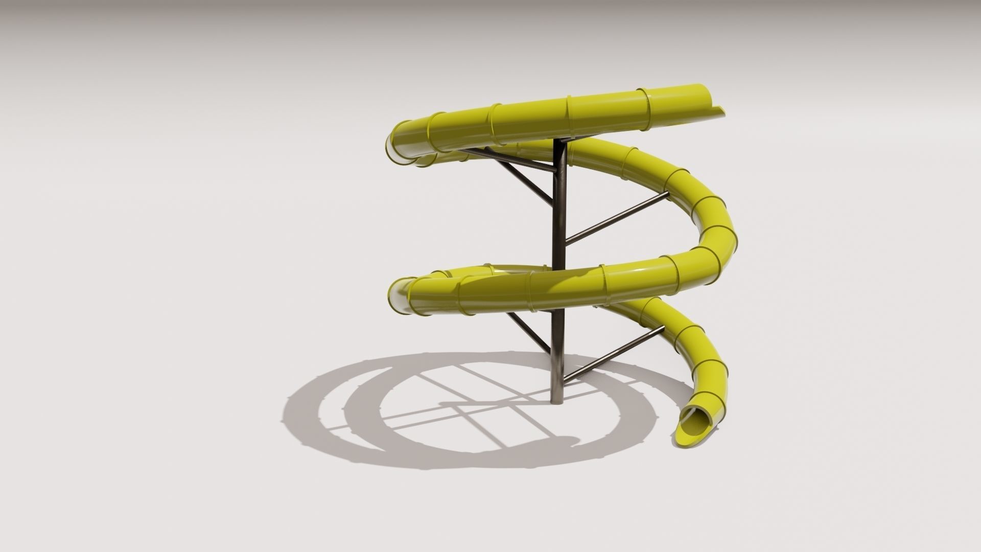 3D model Water Slide VR / AR / low-poly | CGTrader