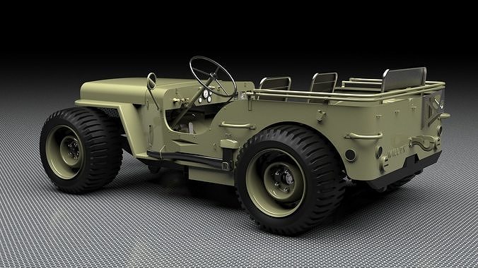 JEEP WILLYS 3D model | CGTrader