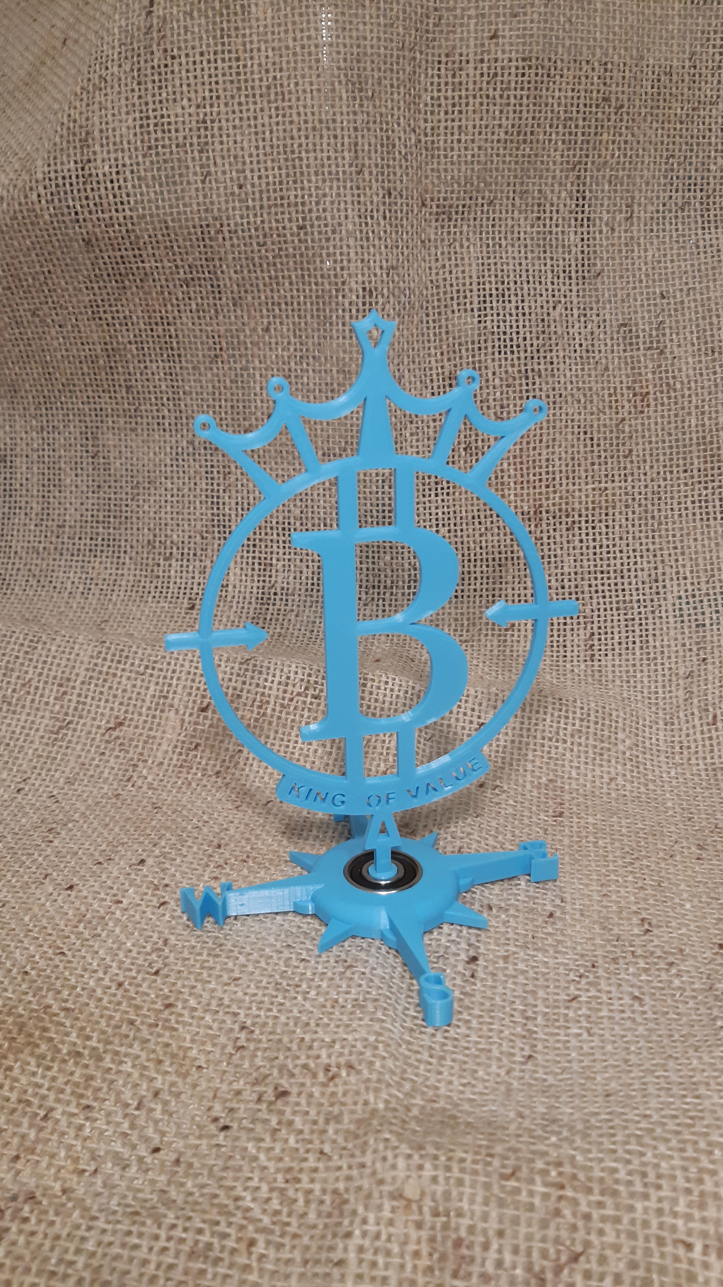 Bitcoin king 3D model | CGTrader
