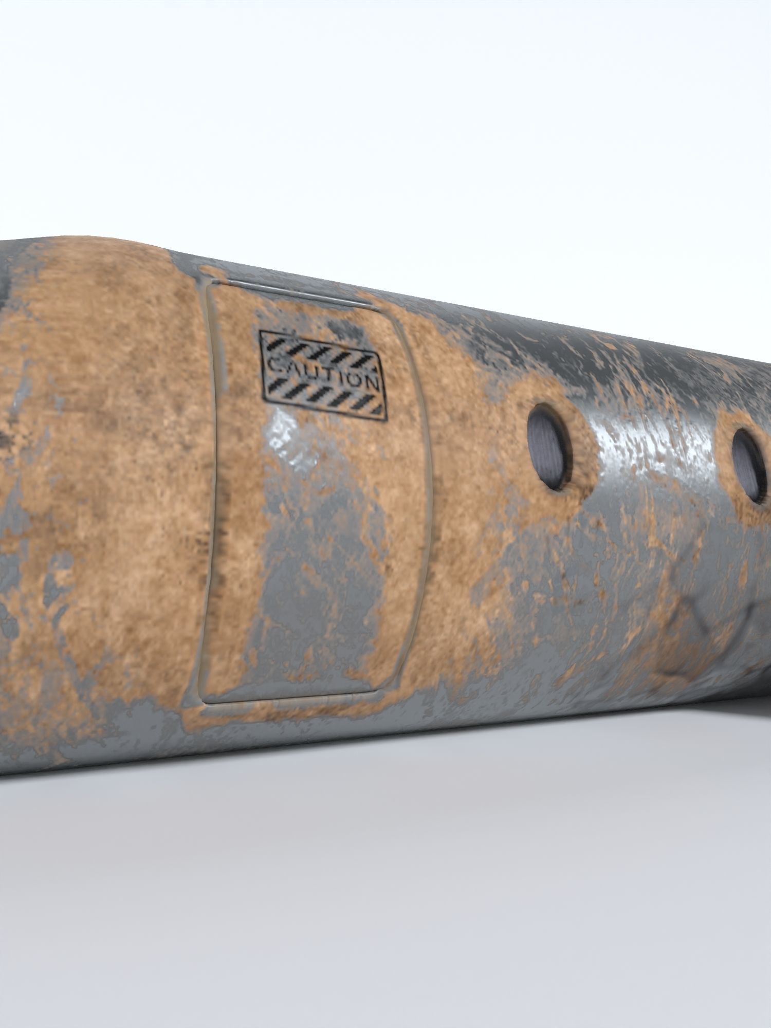 3D model A rusty abandoned plane VR / AR / low-poly | CGTrader