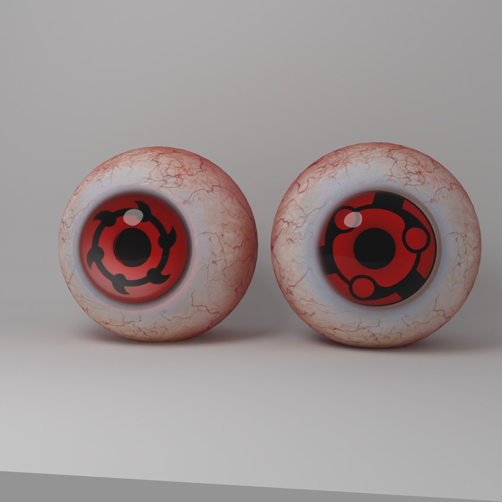 Sharingan eyeball 3D model | CGTrader