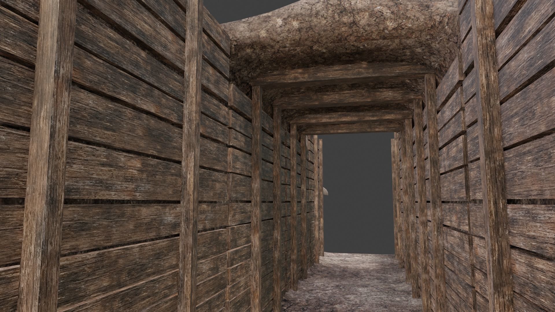 ww2 trench and bunker pack 3D model | CGTrader