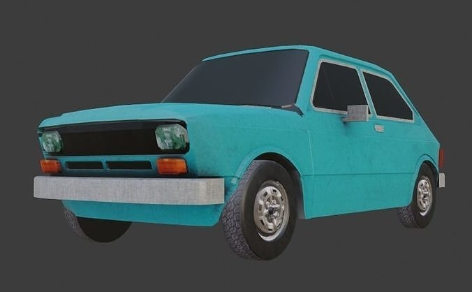 3D model Fiat 147 VR / AR / low-poly | CGTrader