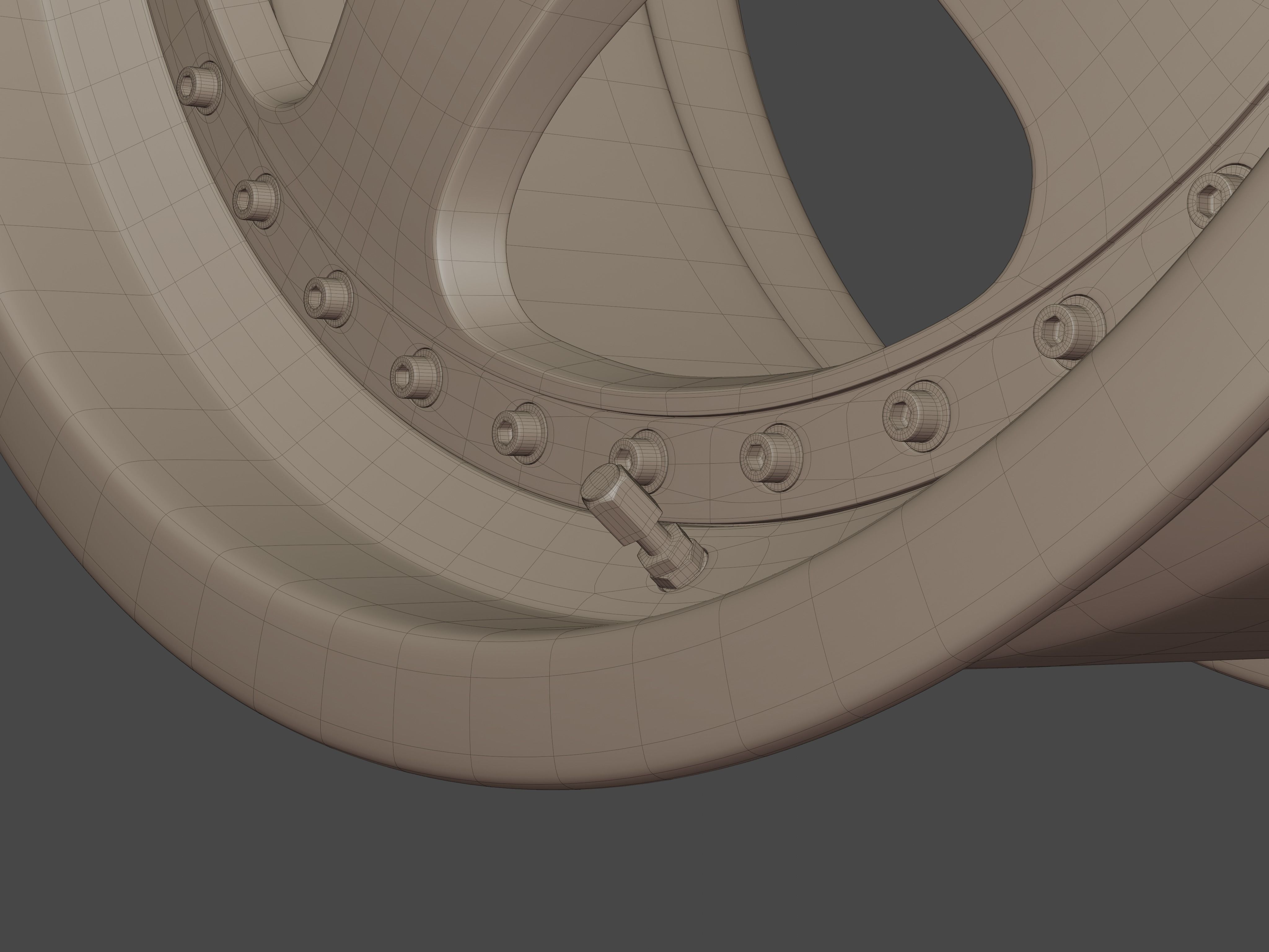 Nismo LM GT1 car rim 3D model | CGTrader