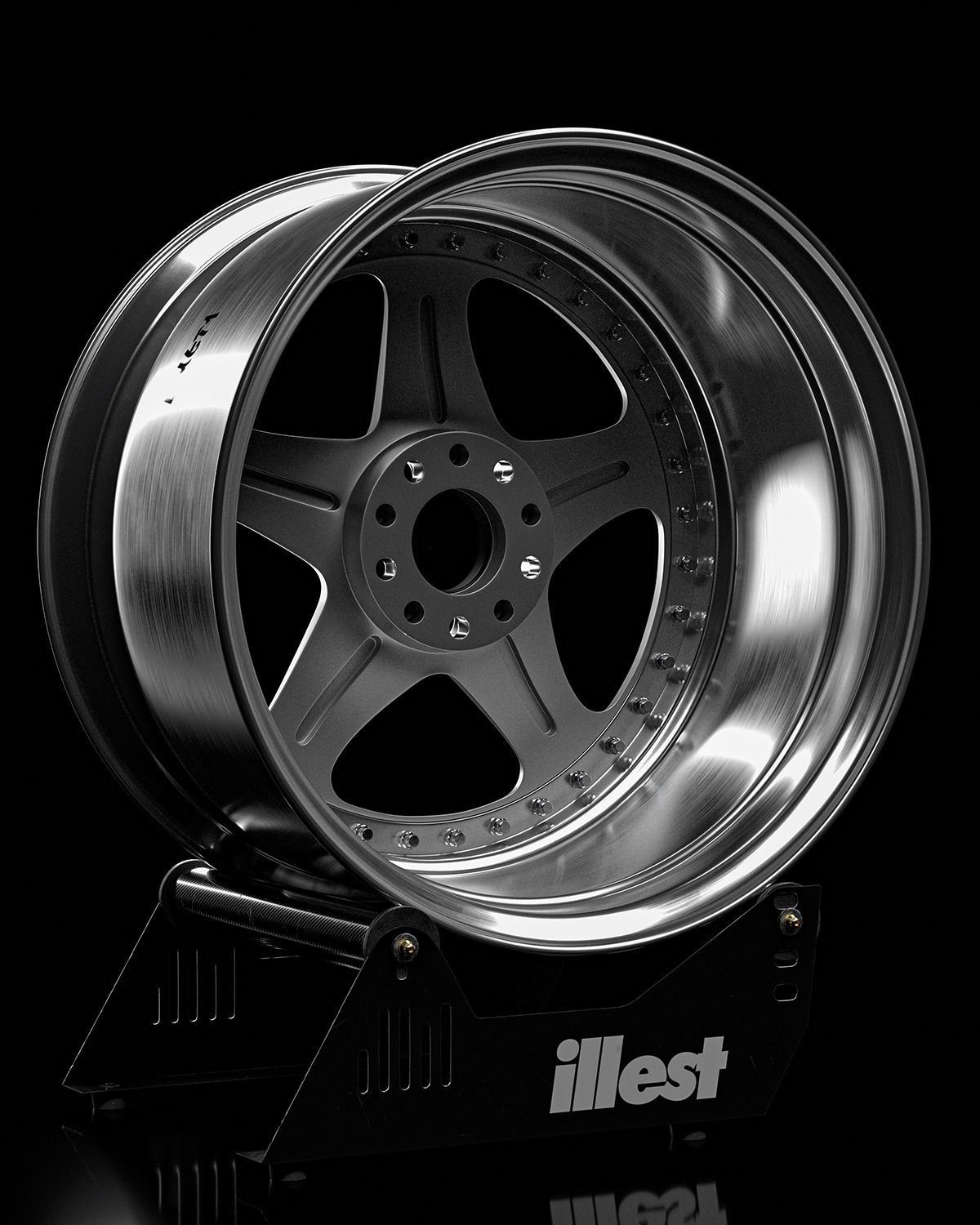Nismo LM GT1 car rim 3D model | CGTrader