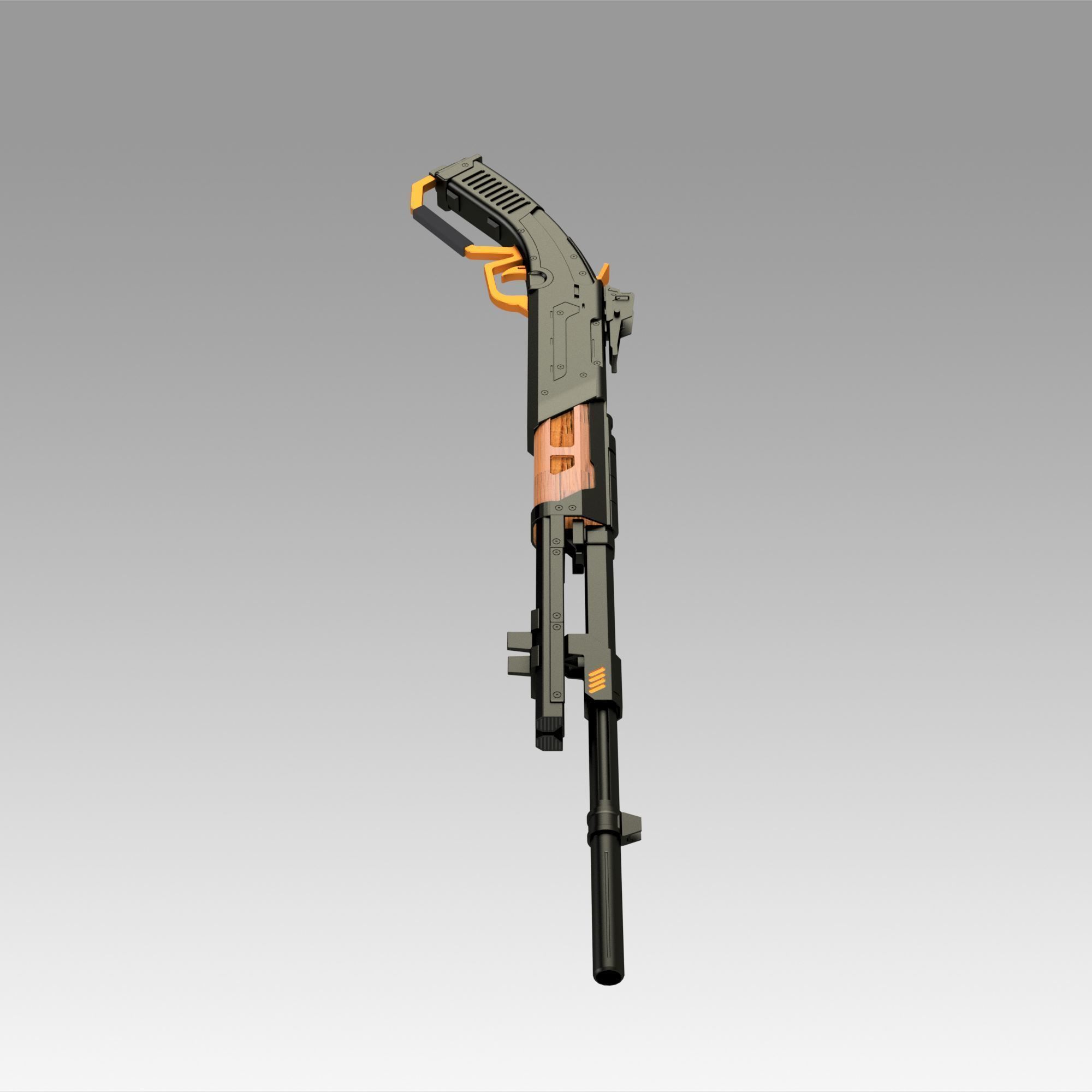 Apex Legends 30-30 Repeater lever action Assault 3D model | CGTrader