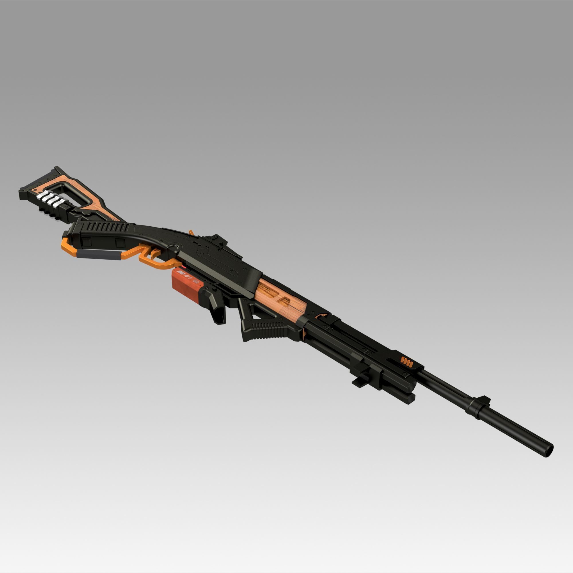 Apex Legends 30-30 Repeater punchy lever action Assault 3D model | CGTrader