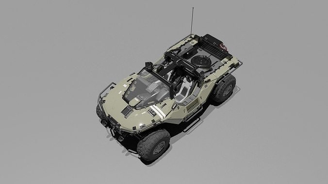 M12s warthog cst 3D model | CGTrader
