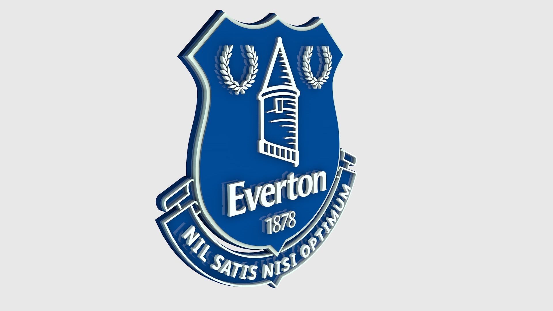 Everton Logo 3D model | CGTrader