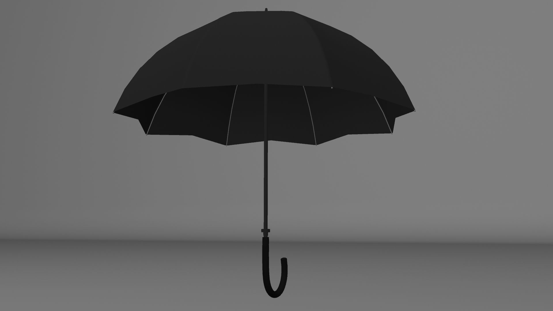 Low-poly Umbrella Model 3D model | CGTrader