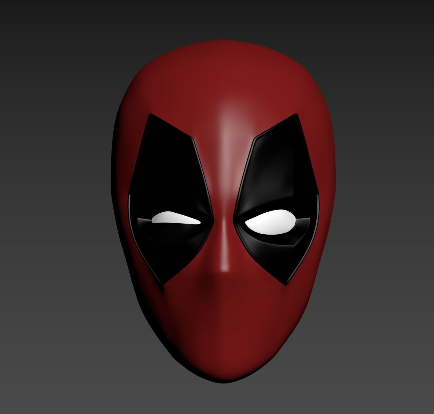 Marvel DeadPool Mask 3D model 3D printable | CGTrader
