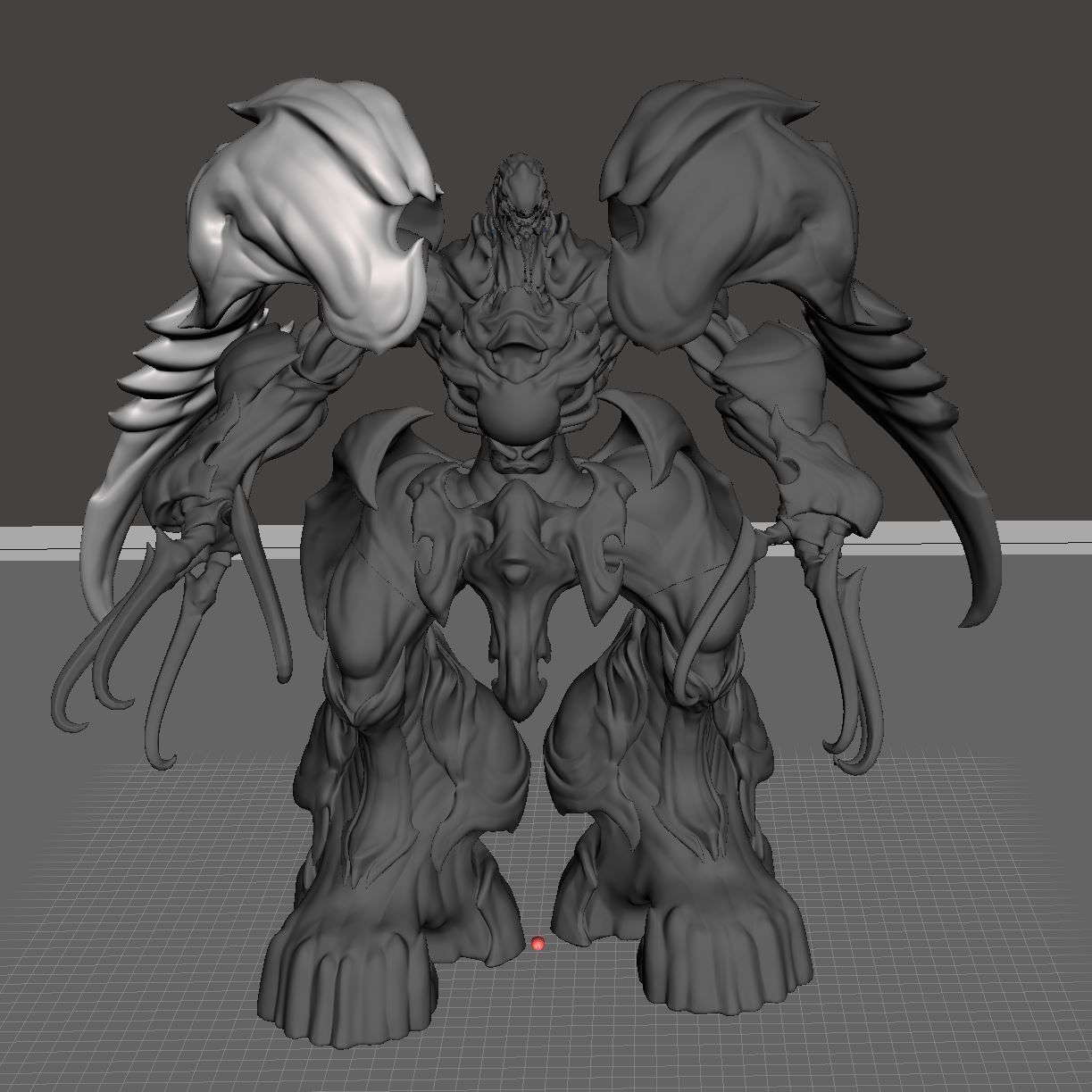 Ruby Weapon - Final fantasy XIV 3D model 3D printable | CGTrader