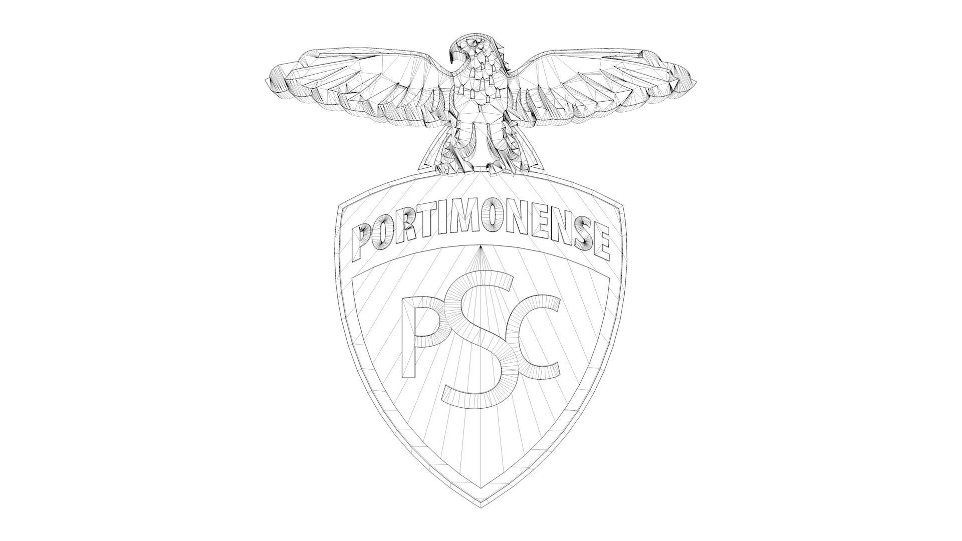 Portimonense Logo 3D model | CGTrader
